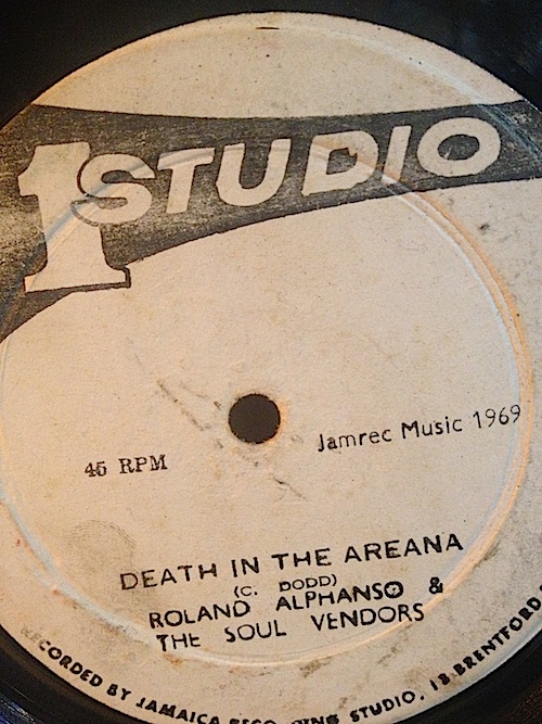 ROLANDO ALPHANSO & THE SOUL VENDORS . DEATH IN THE AREANA / HEPTONES ...